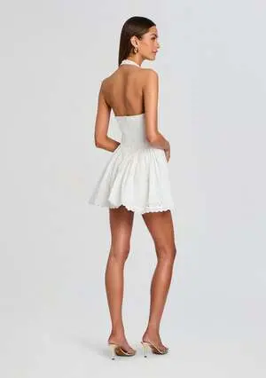Hemant & Nandita Hina Corseted Mini Dress