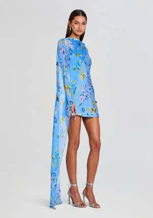 Hemant & Nandita Ayka Sash Mini Dress