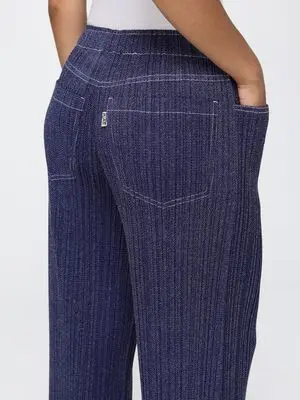 Issey Miyake Cropped Flared Trousers