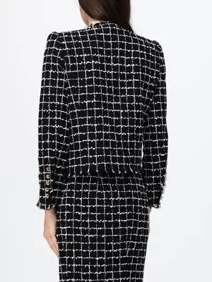 Balmain Checked Jacket