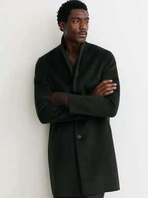 Men's Green Overcoats