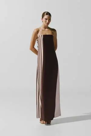 BAOBAB Lola Maxi Dress - Caffe Verde