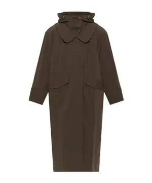 IRO PARIS Drawstring Hooded Jacket - Green