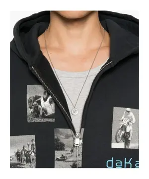 Rhude Long-sleeved Hooded Sweatshirt