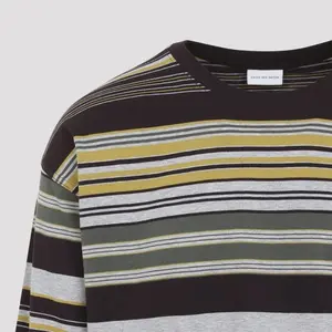 Dries Van Noten Striped Long Sleeved T-shirt