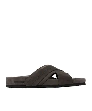 TOM FORD Wicklow Slippers - Charcoal-grey