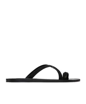 TOM FORD Alfred Gladiator Slippers - Black