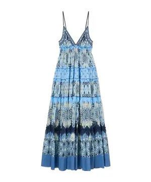 La DoubleJ Nymph Dress Placée - Blue