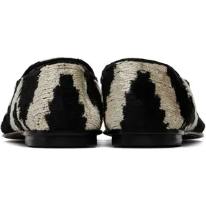 TOM FORD Jacquard Velvet Loafers