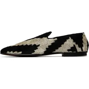 TOM FORD Jacquard Velvet Loafers