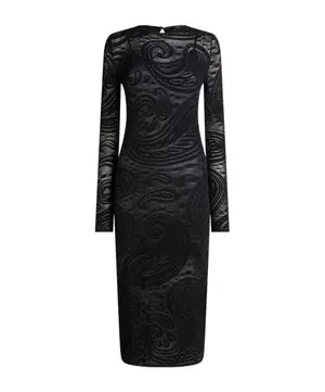 Etro Long Sleeve Dress - Black