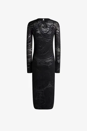 Etro Long Sleeve Printed Dress