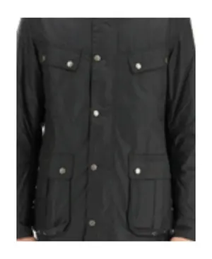 Barbour Duke High-neck Wax Jacket