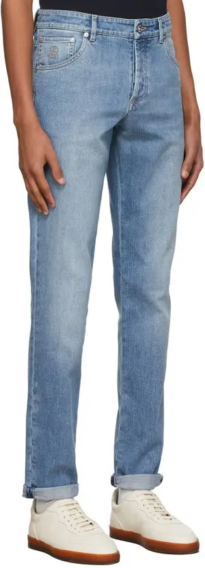 Brunello Cucinelli Straight Leg Jeans