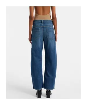 NILI LOTAN Tube Cut Jeans