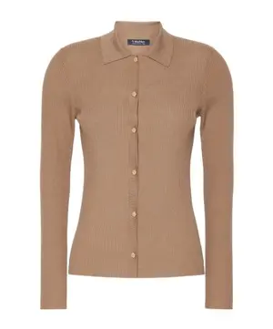 Max Mara Mmlimone Cardigan - Camel