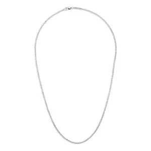 Tom Wood Chain Necklace - White