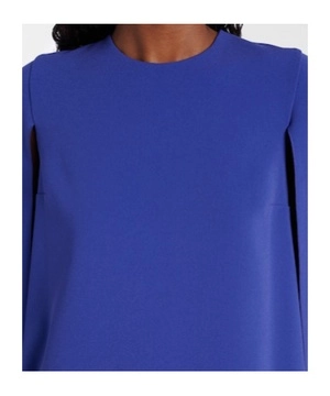 ROKSANDA Twiggy Caped Crêpe Cocktail Dress