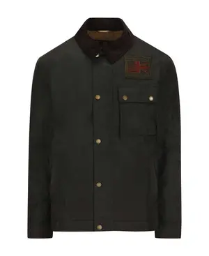 Barbour Logo-patch Cotton Workers Jacket