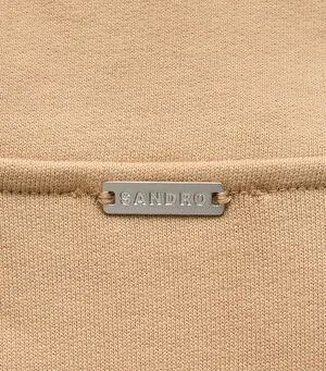 Sandro Cotton Half-zip Sweatshirt
