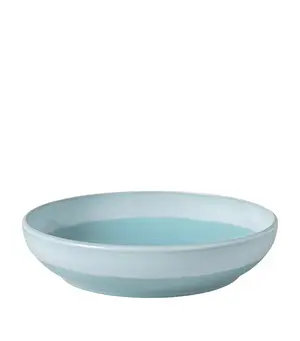 VILLEROY & BOCH Porcelain Perlemor Aqua Pasta Bowl - Blue