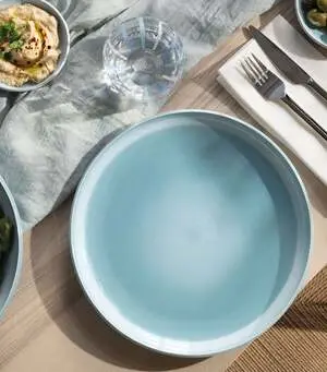VILLEROY & BOCH Porcelain Perlemor Aqua Plate