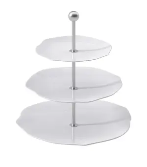 VILLEROY & BOCH Pura 3-tiered Cake Stand - White