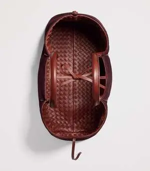 Bottega Veneta Leather Reversible Tote Bag - Grey