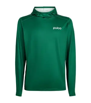 PULCO STUDIOS Hooded Playing Top - Green