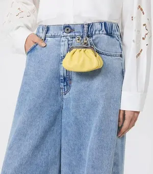 Max Mara Leather Pasticcino Bag Charm