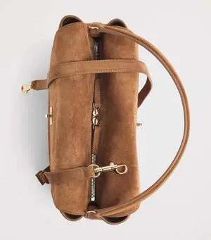Sandro Suede Le Grand Bazaar Top-handle Bag