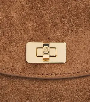 Sandro Suede Le Grand Bazaar Top-handle Bag