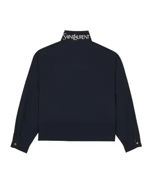 Saint Laurent Cassandre Reversible Work Jacket