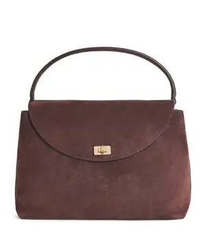 Sandro Suede Le Grand Bazaar Top-handle Bag