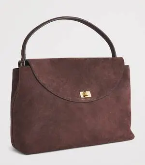 Sandro Suede Le Grand Bazaar Top-handle Bag