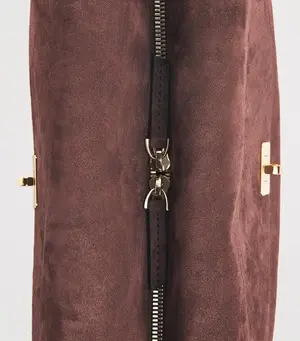 Sandro Suede Le Grand Bazaar Top-handle Bag