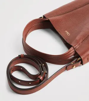 Chloé Small Leather Spin Tote Bag
