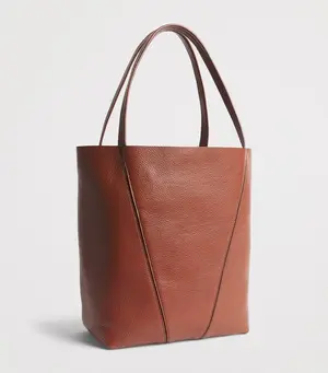 Chloé Medium Leather Spin Tote Bag