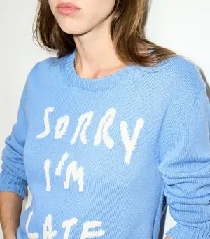 Max & Co. Cotton Slogan Sweater