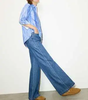 Max & Co. Wide-leg Pleated Jeans