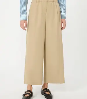 Max Mara Cotton Flared Trousers