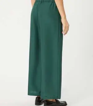 Max Mara Silk Wide-leg Trousers