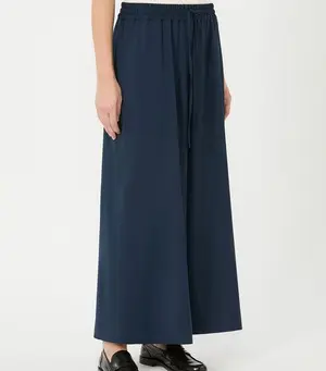 Max Mara Virgin Wool Drawstring Trousers