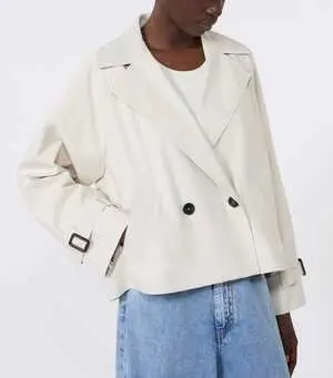 Max Mara Cropped Trench Jacket