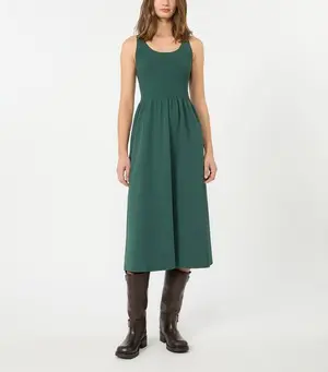 Max Mara Rib-knit Midi Dress