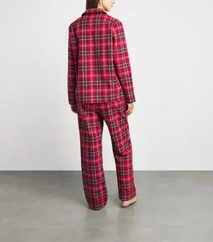 Harrods Cotton Tartan Pyjama Set
