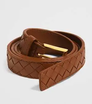 Bottega Veneta Piccolo Leather Solo Belt