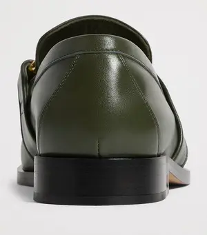 Bottega Veneta Astaire Leather Loafers With Knot Detailing