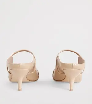 MALONE SOULIERS Maureen Nappa Leather Mules