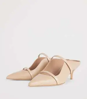 MALONE SOULIERS Maureen Nappa Leather Mules